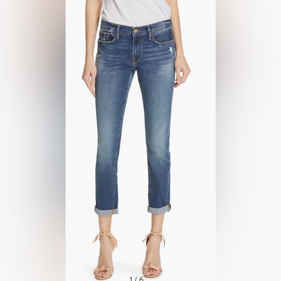 Frame Denim | Jeans | Frame Le Garcon Ankle Slim Boyfriend Jeans In ...